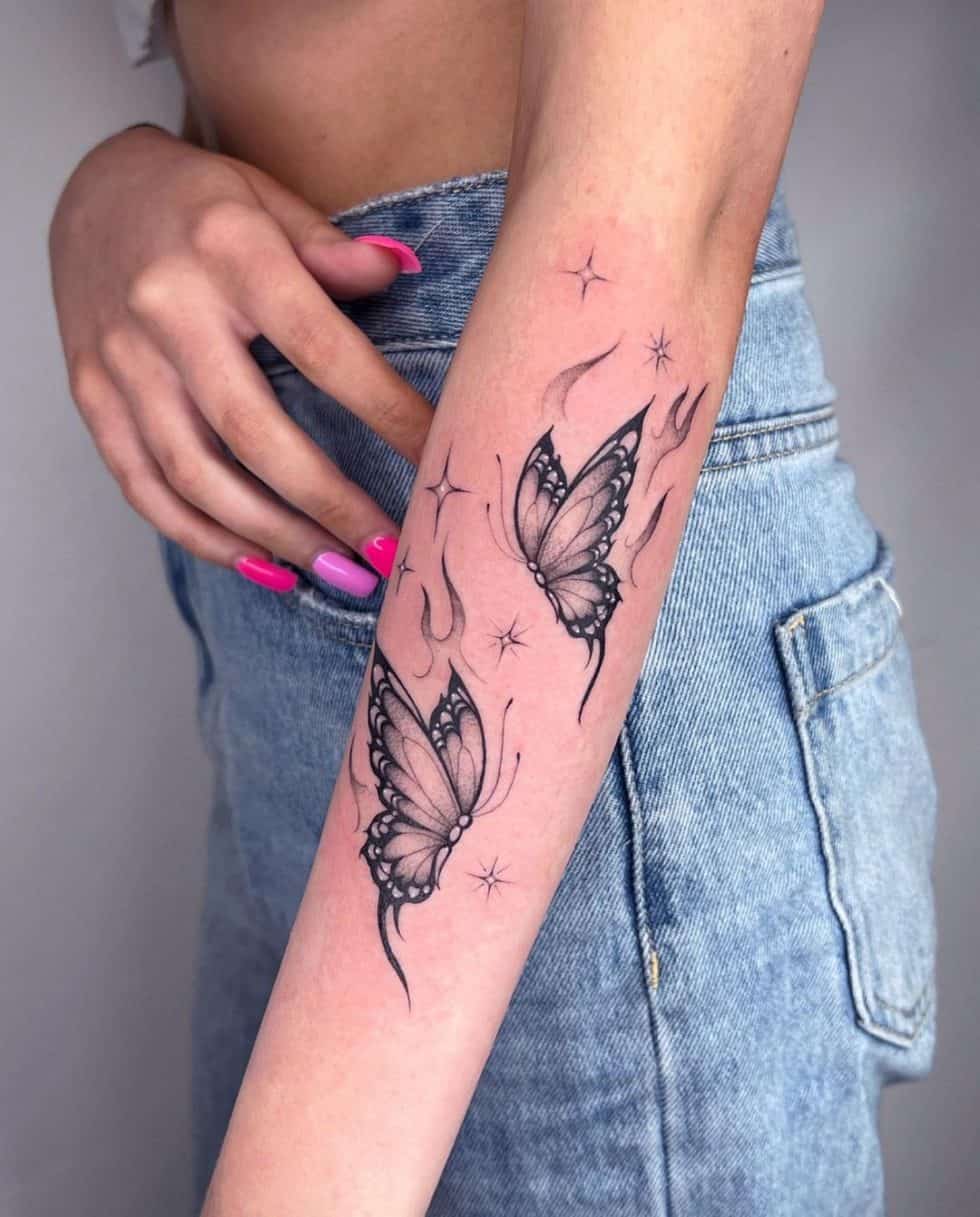 40 Beautiful Butterfly Tattoo Ideas for Women in 2023