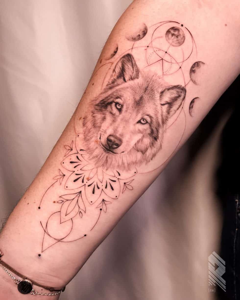 30 Awesome Wolf Tattoo Ideas for Men & Women in 2024