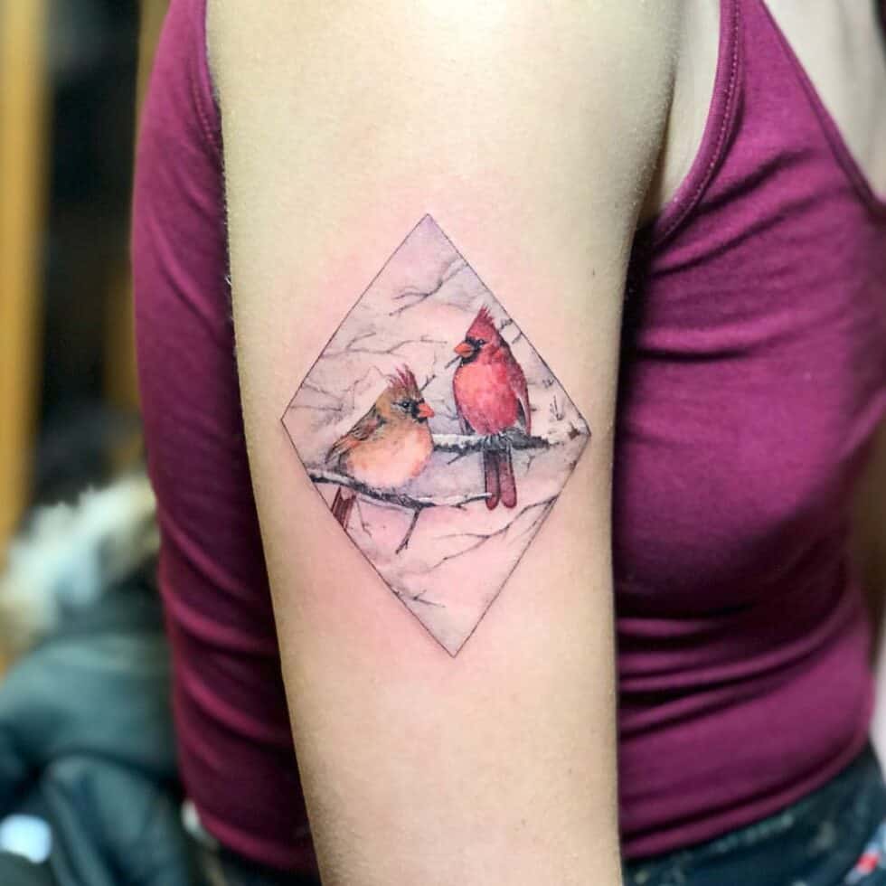 50 Cool Cardinal Tattoo Ideas for Men & Women in 2024