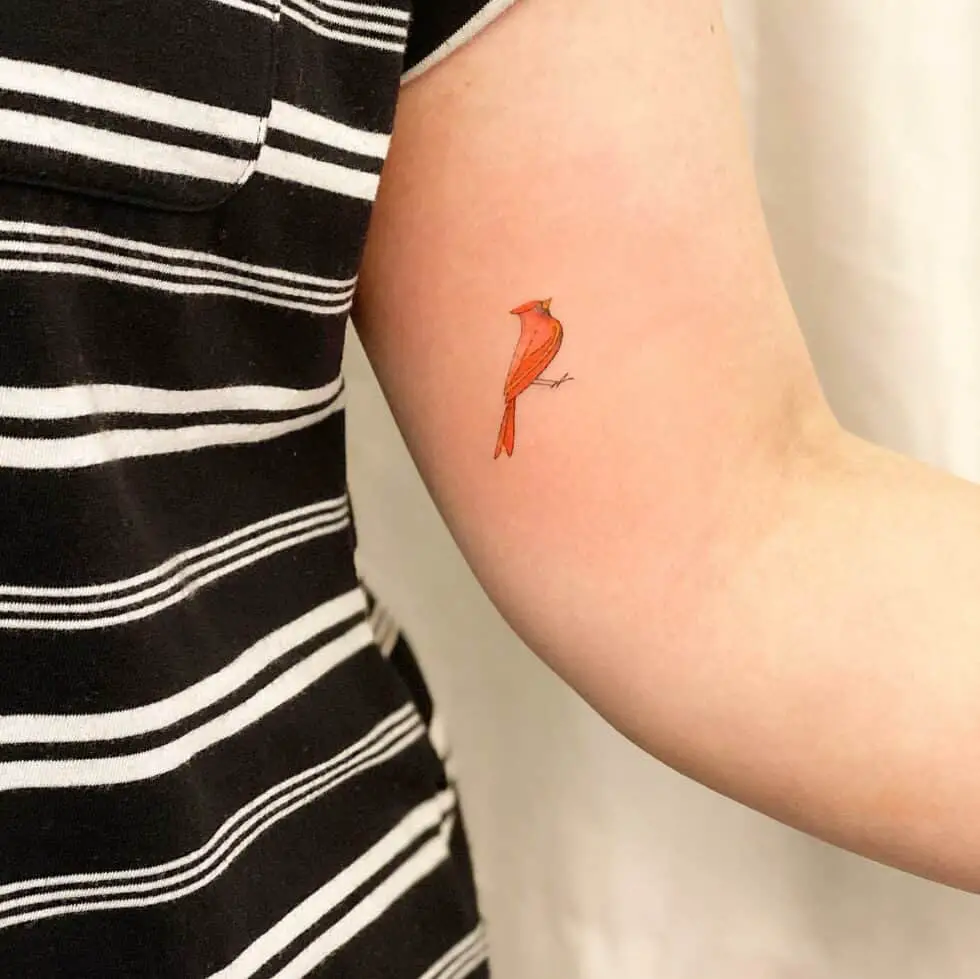 50 Cool Cardinal Tattoo Ideas for Men & Women in 2024