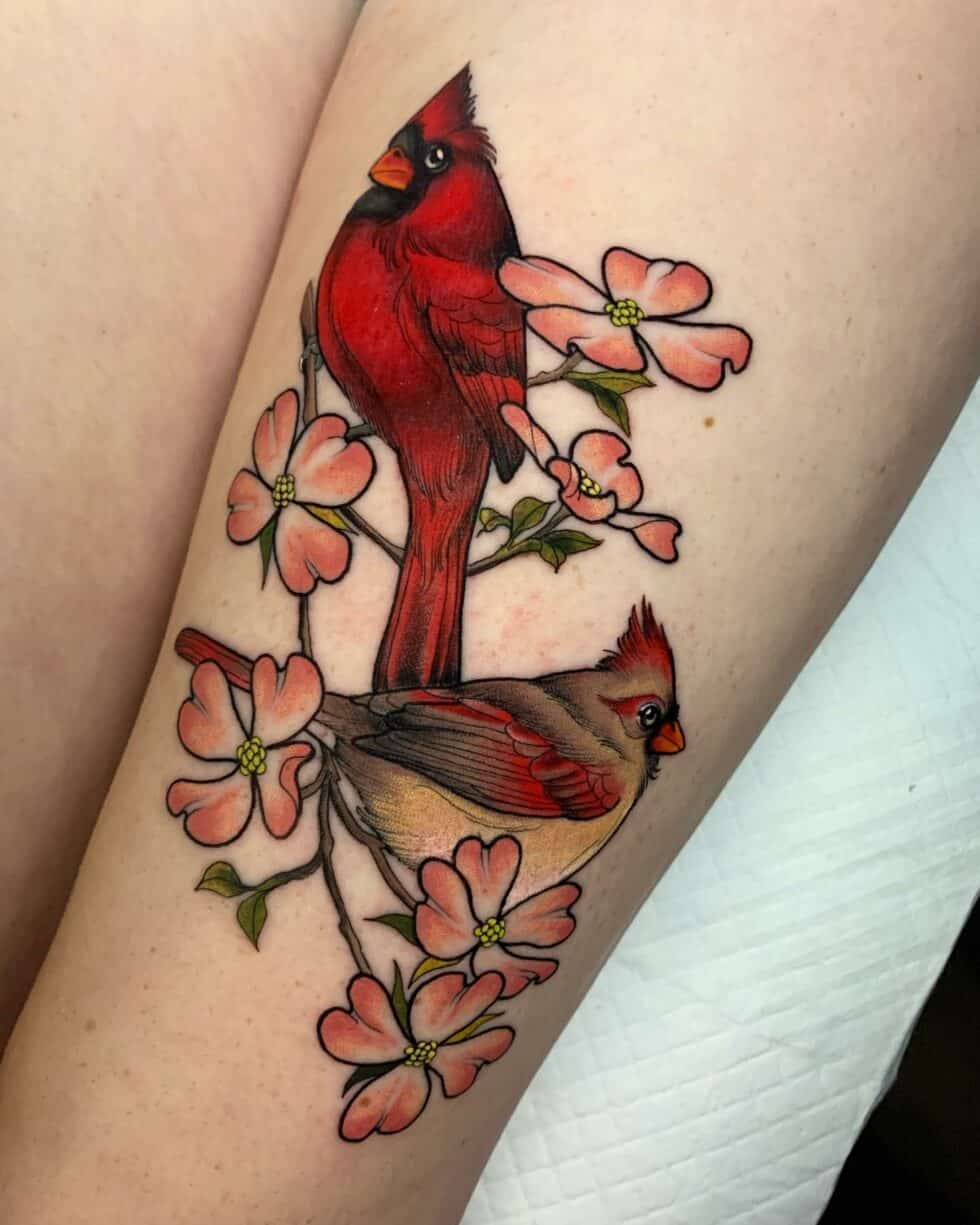 50 Cool Cardinal Tattoo Ideas for Men & Women in 2024