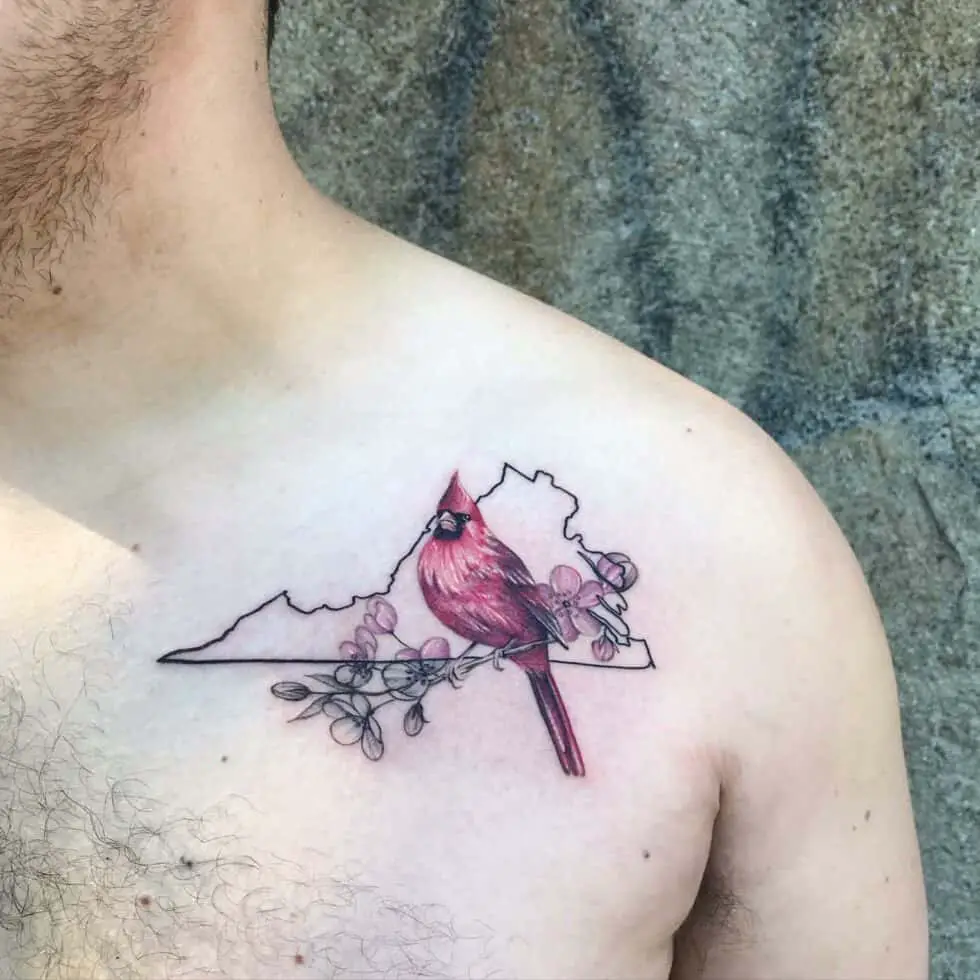 50 Cool Cardinal Tattoo Ideas for Men & Women in 2024
