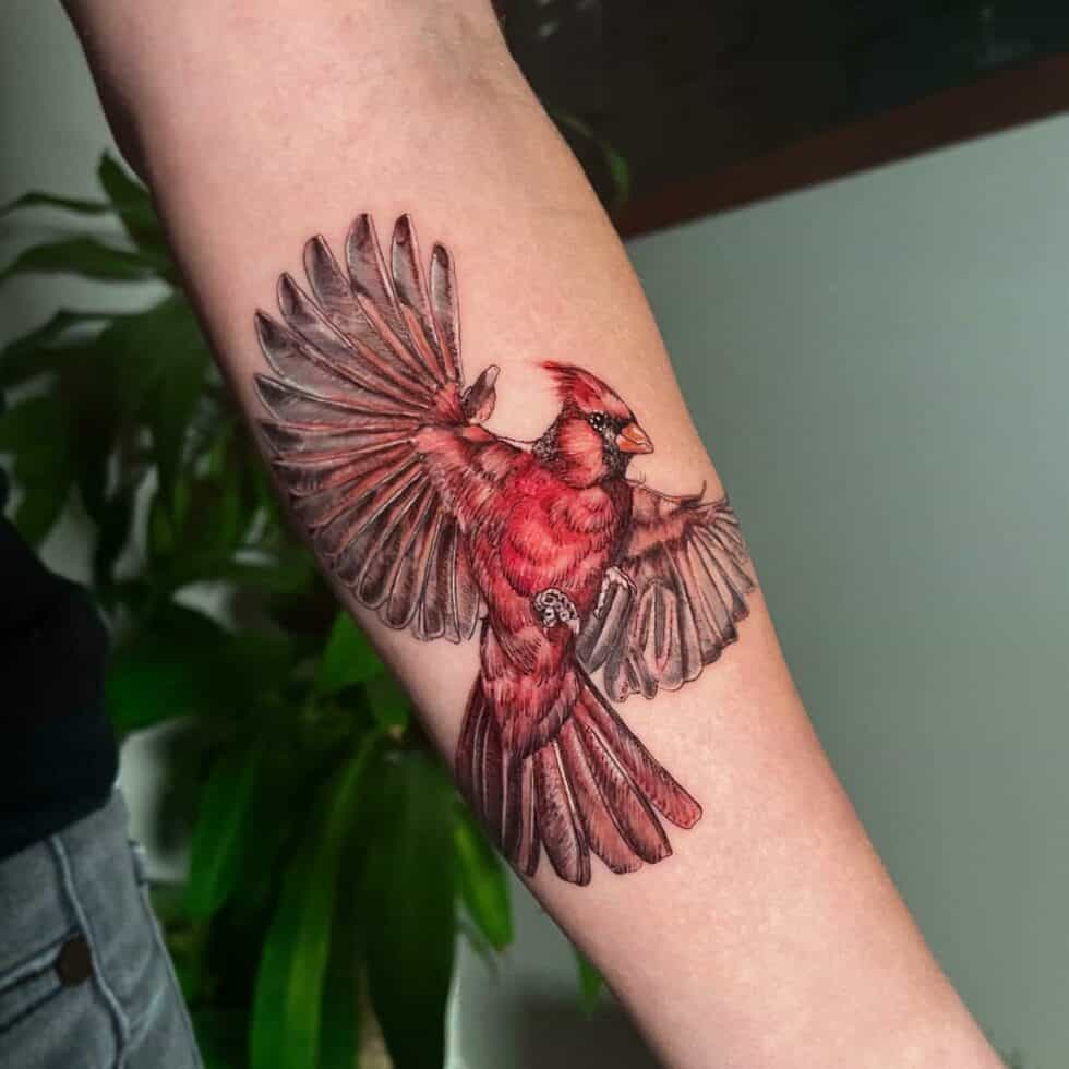 50 Cool Cardinal Tattoo Ideas for Men & Women in 2024