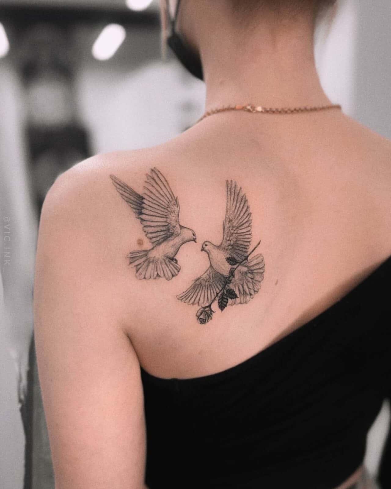 24 Dazzling Dove Tattoo Ideas for Men & Women in 2023