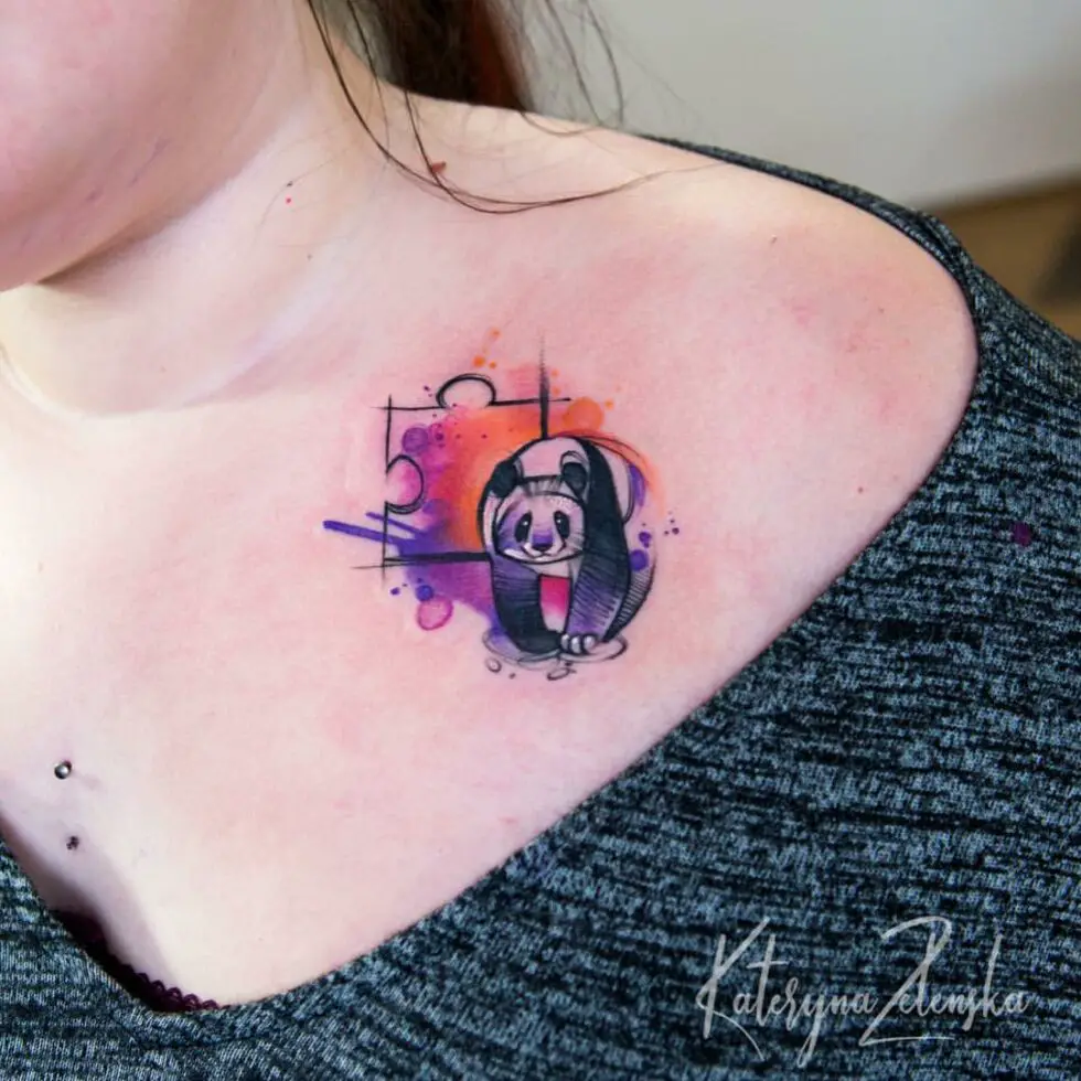 24 Amazingly Cute Panda Tattoo Ideas for Men & Women