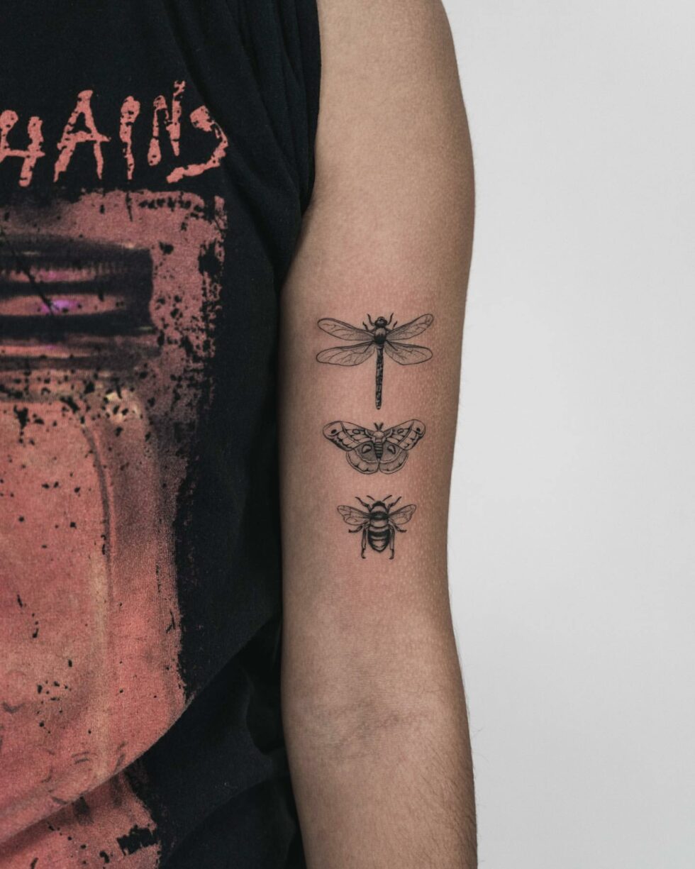 30 Incredibly Interesting Insect Tattoo Ideas for Men & Women in 2024