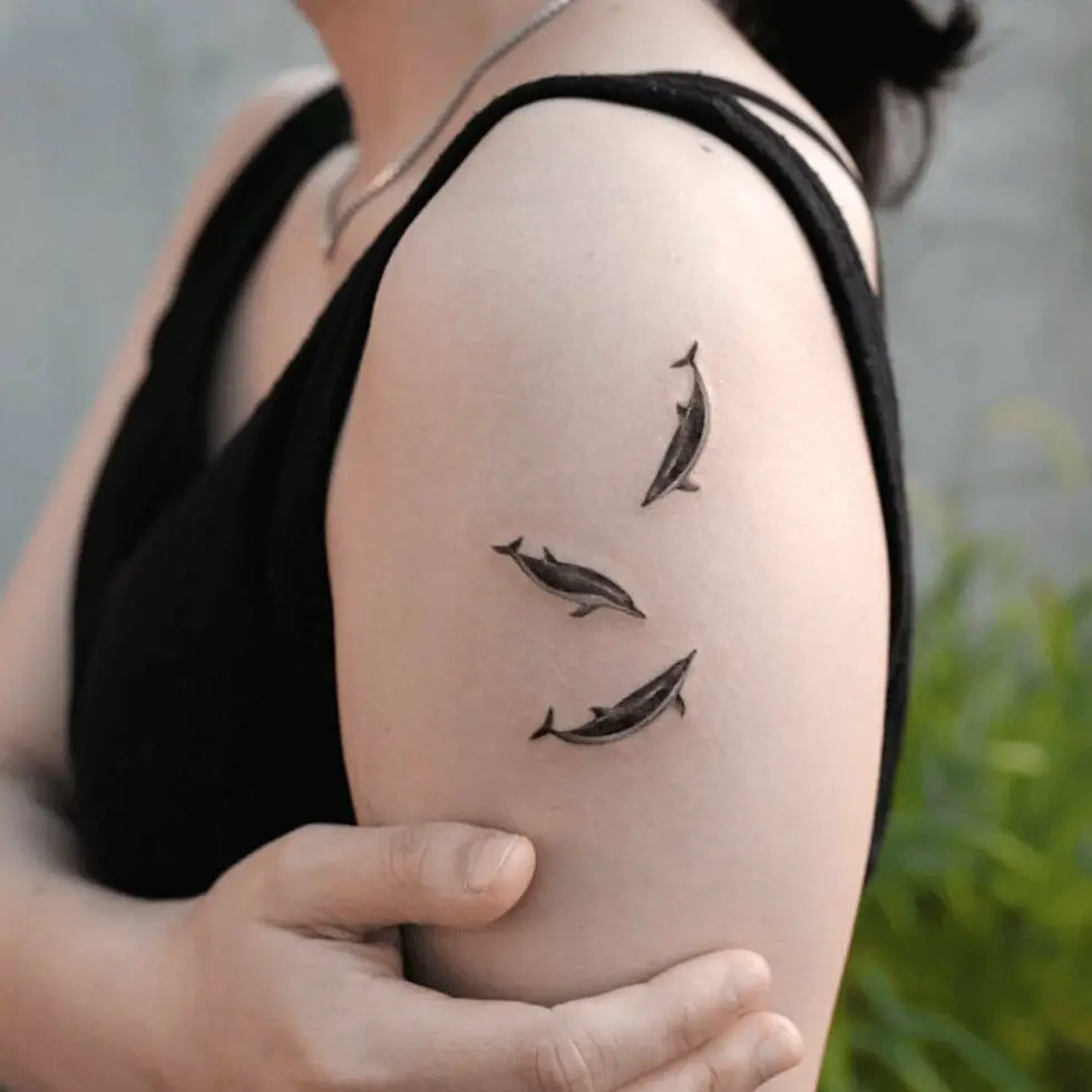30 Delightful Dolphin Tattoo Ideas for Men & Women in 2024