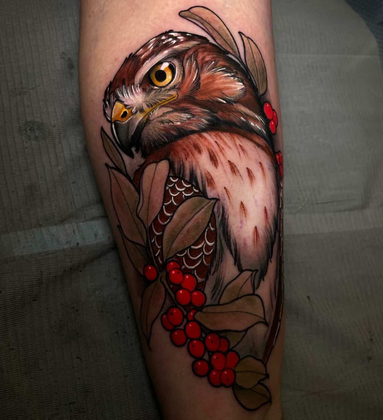 50 Amazing Hawk Tattoo Ideas for Men & Women in 2024