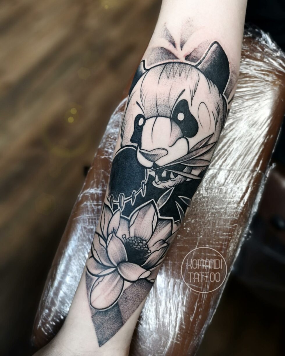 24 Amazingly Cute Panda Tattoo Ideas for Men & Women