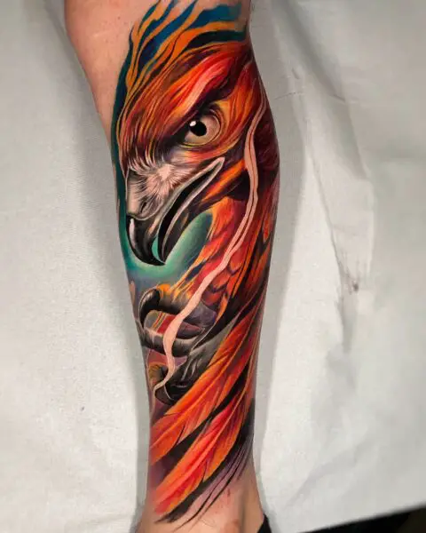 30 Firey Phoenix Tattoo Ideas for Men & Women in 2024