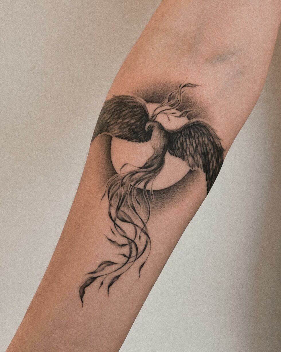 30 Firey Phoenix Tattoo Ideas for Men & Women in 2024