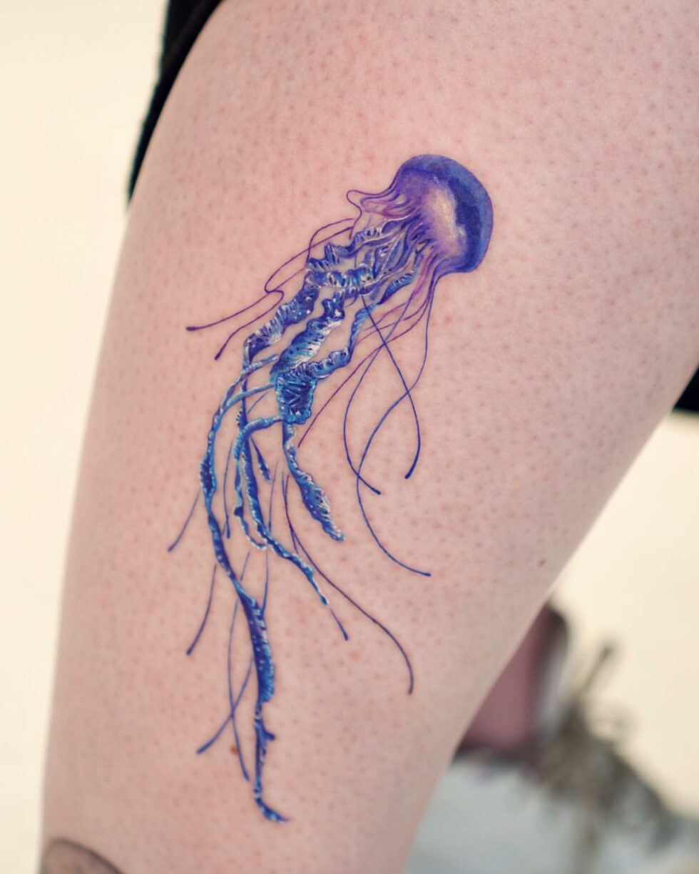 25 Awesome Jellyfish Tattoo Ideas for Men & Women in 2023