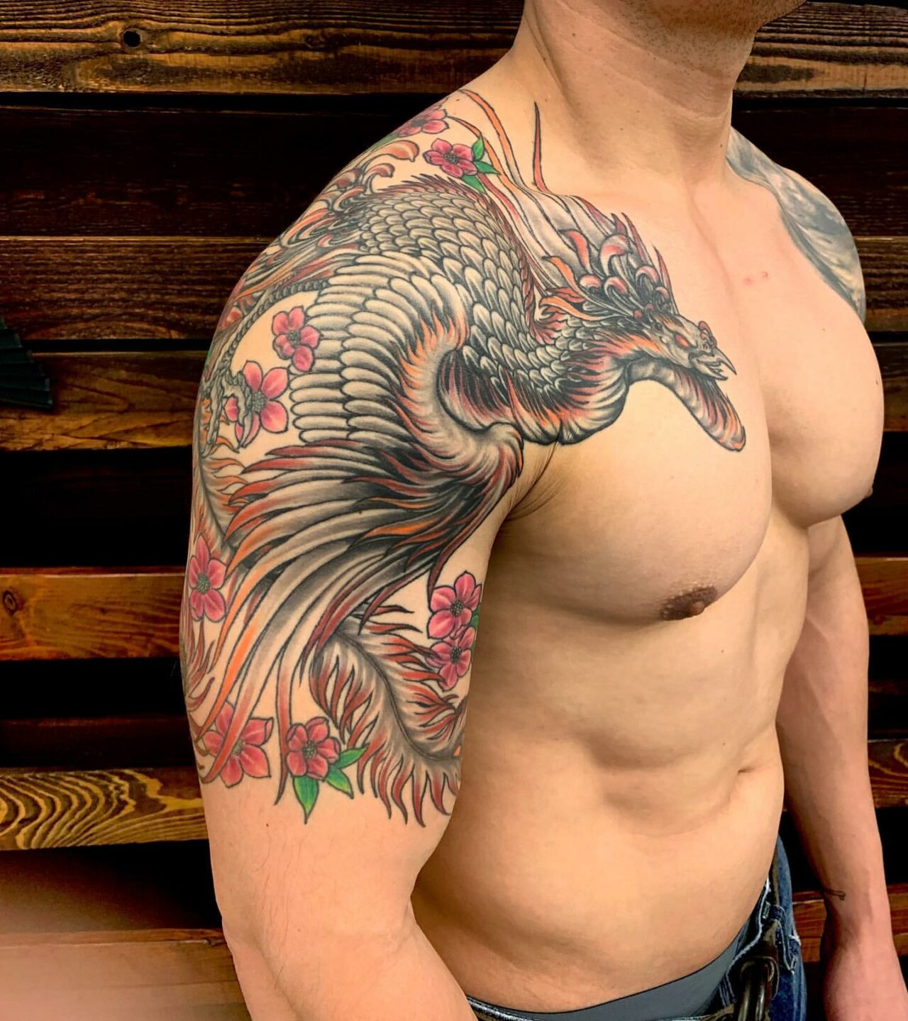 30 Firey Phoenix Tattoo Ideas for Men & Women in 2024
