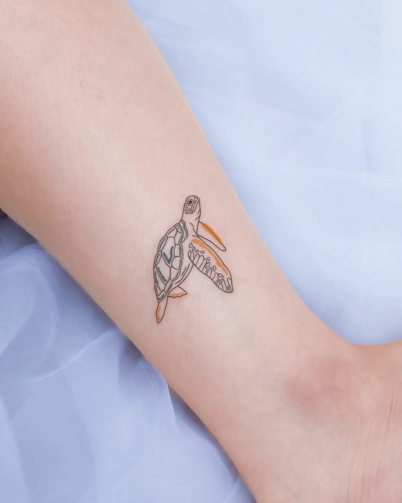 Turtle Power: 30 Sea Turtle Tattoo Ideas for Women & Men in 2024
