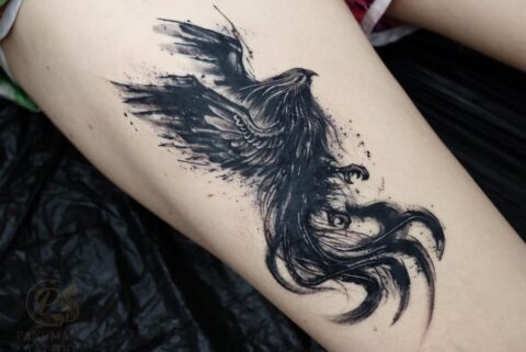 30 Firey Phoenix Tattoo Ideas for Men & Women in 2024