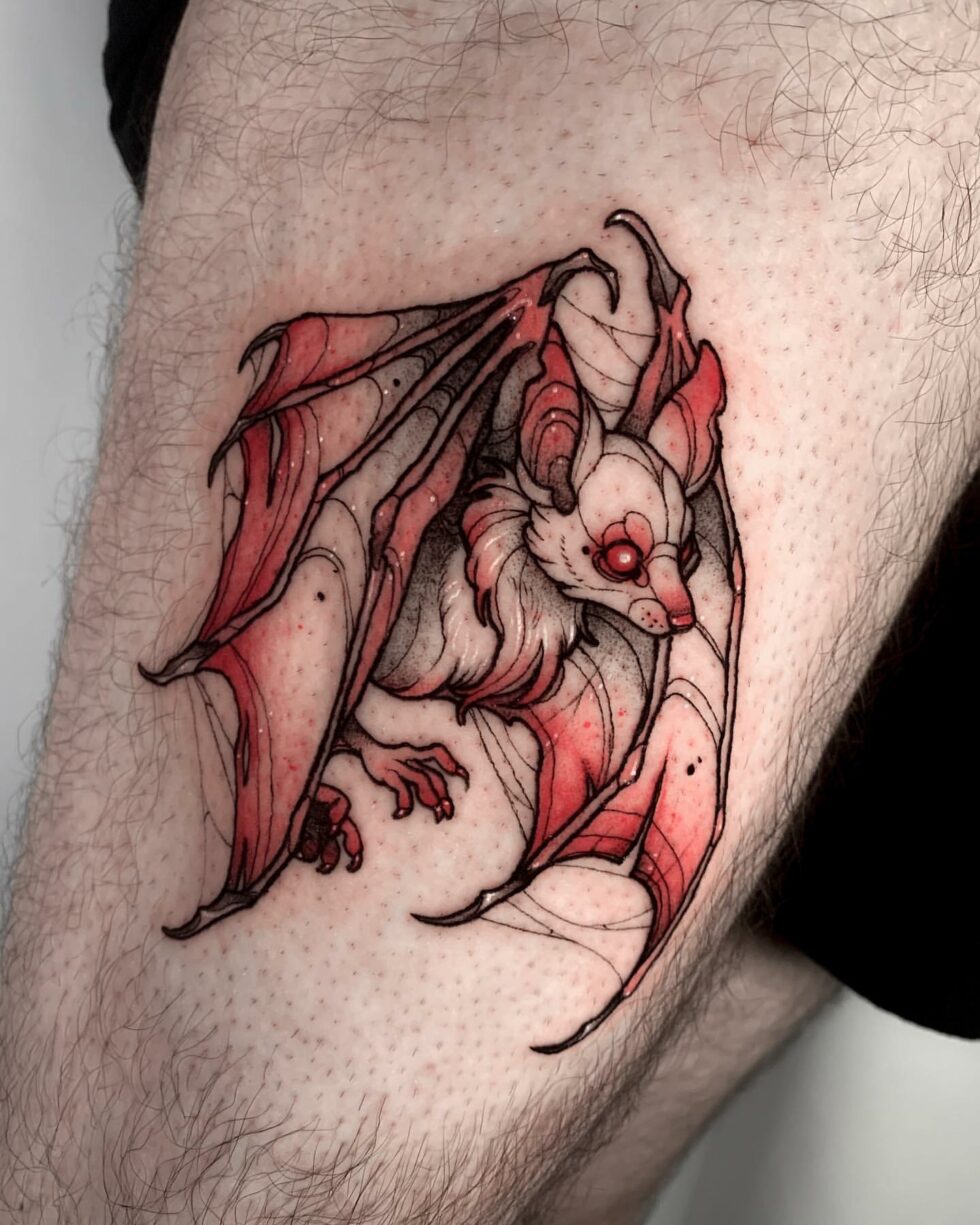 33 Bold Bat Tattoo Ideas for Men & Women in 2024