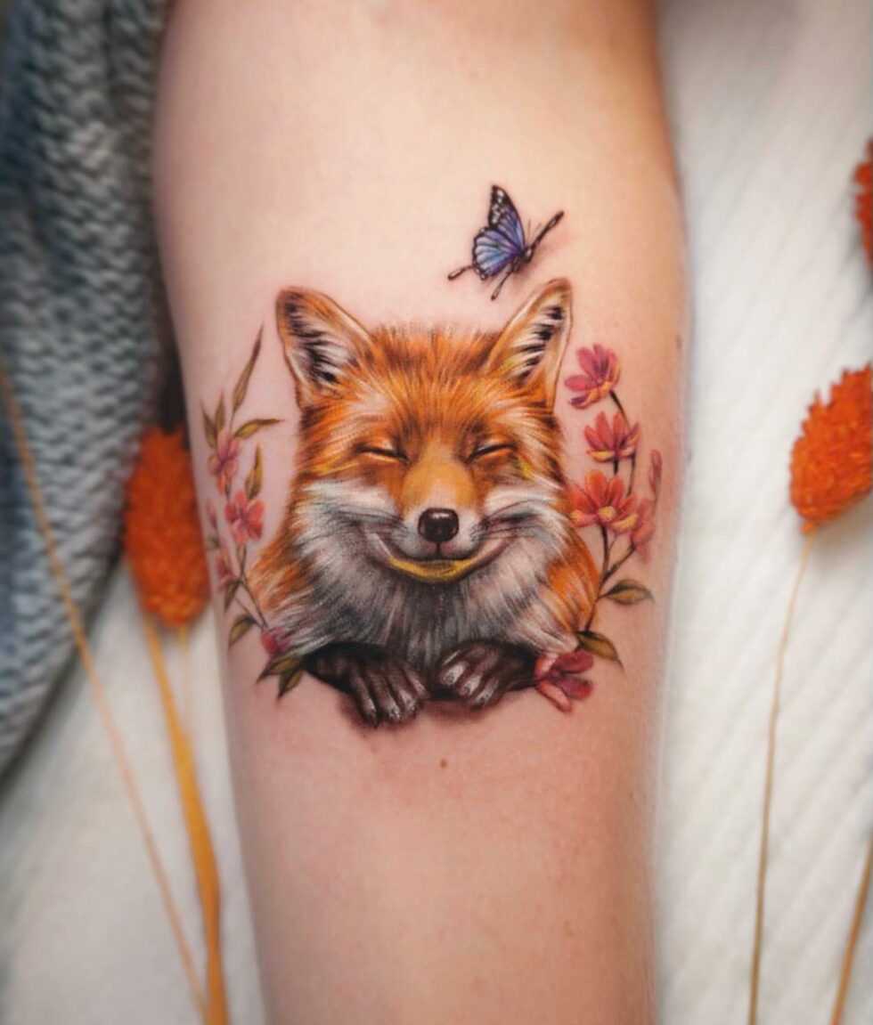 30 Fabulous Fox Tattoo Ideas for Men & Women in 2024