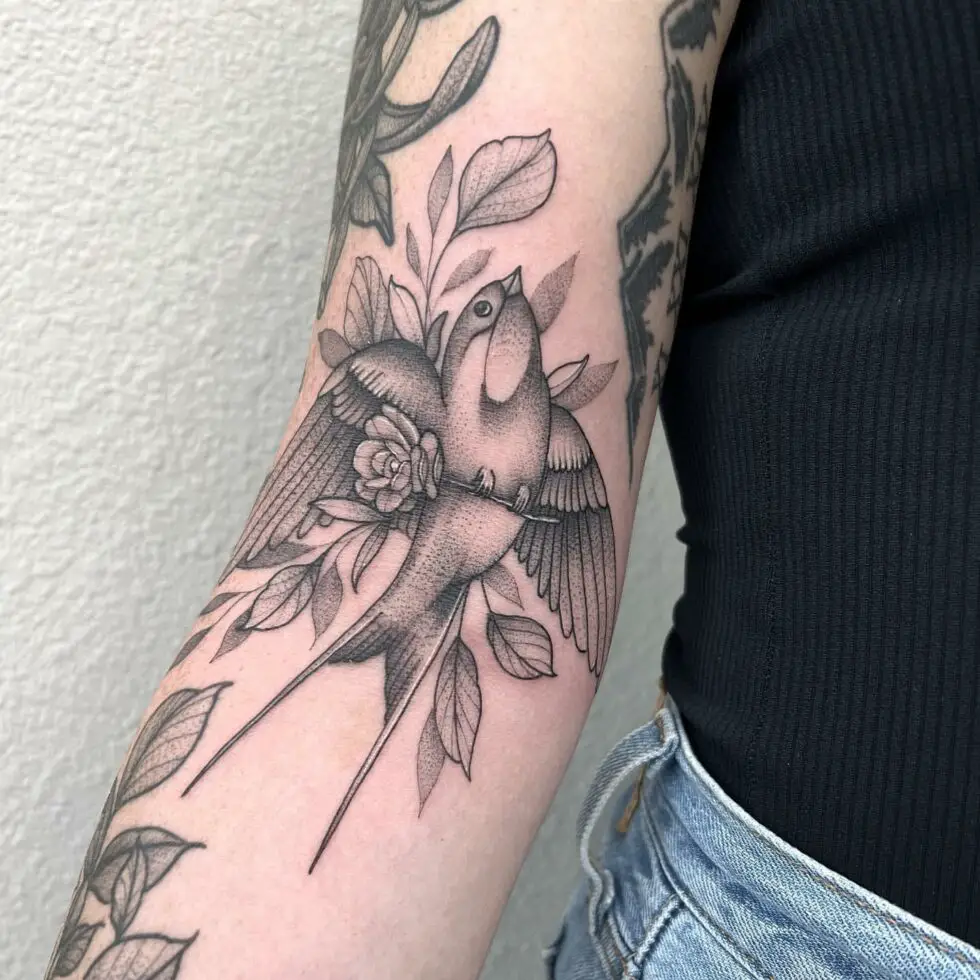 40+ Sparrow Tattoo Ideas to Help You Take Flight in 2024