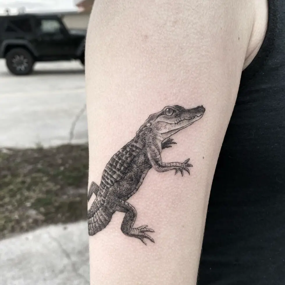 28 Awesome Alligator Tattoo Ideas for Men & Women in 2024