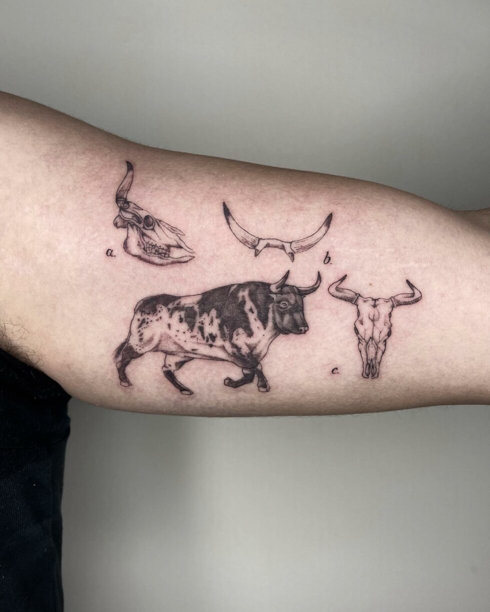 25 Stunning and Daring Bull Tattoo Ideas for Men & Women in 2024
