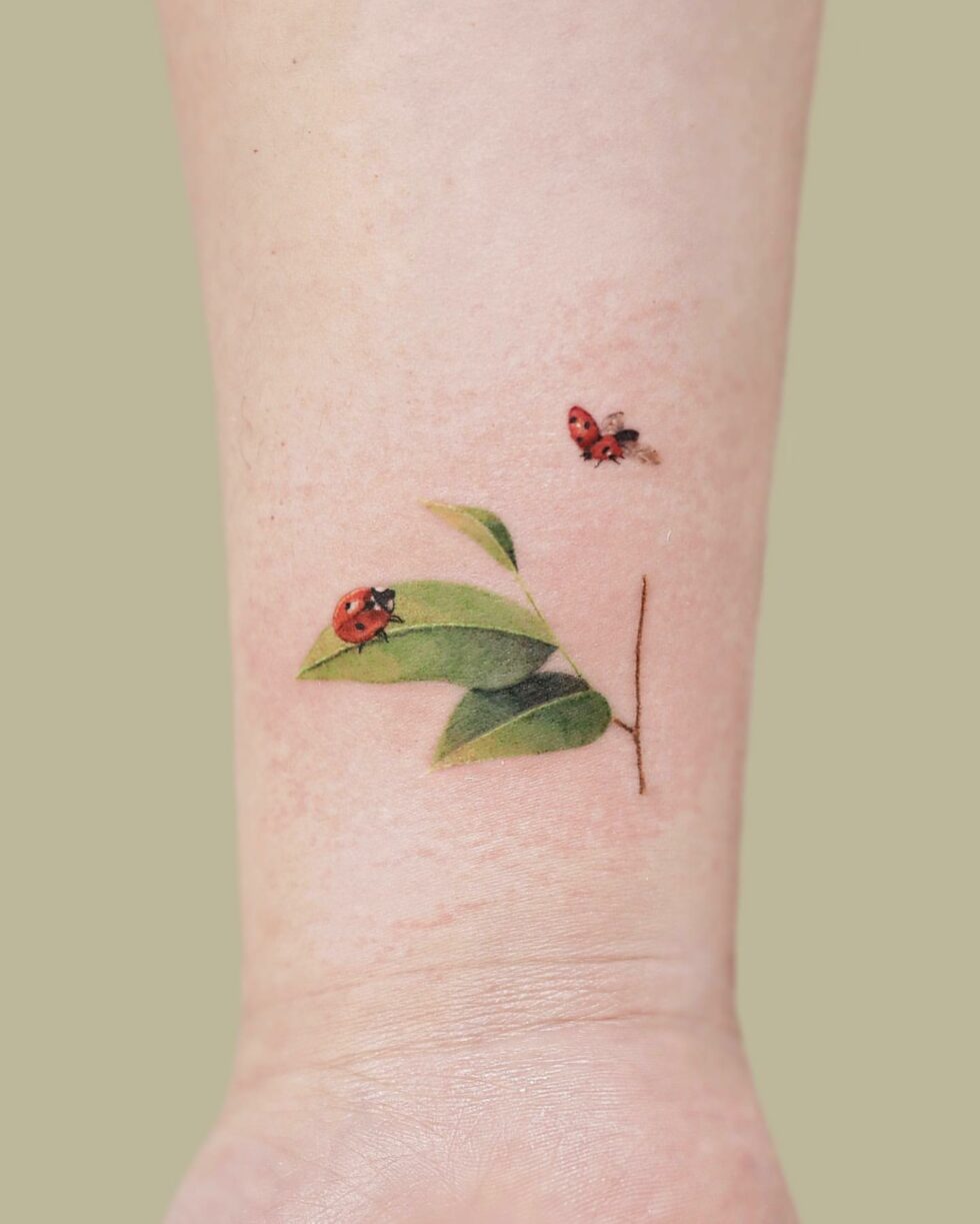 25 Lovely Ladybug Tattoo Ideas for Men & Women in 2024