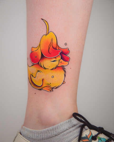 30 Delightful Duck Tattoo Ideas for Men & Women in 2024