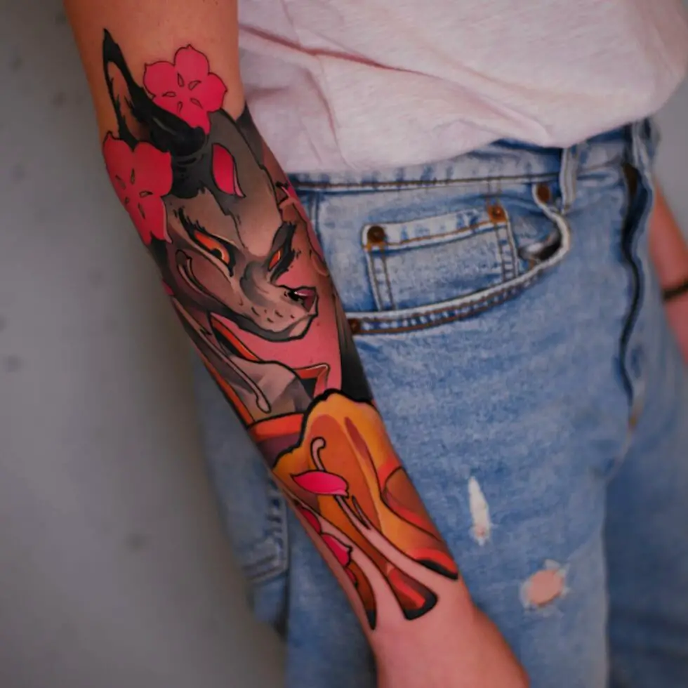 33 Tantalizing New School Tattoo Ideas for Men & Women in 2024