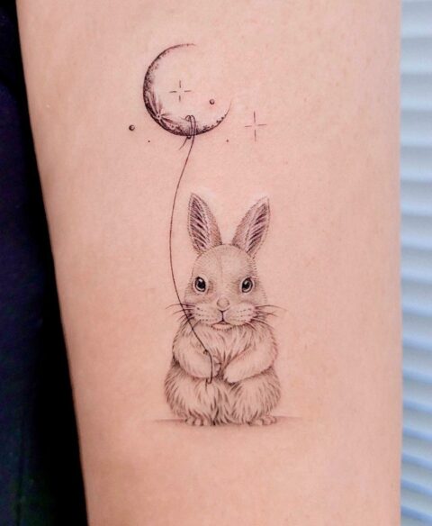 29 Lovely Rabbit Tattoo Ideas for Men and Women in 2024