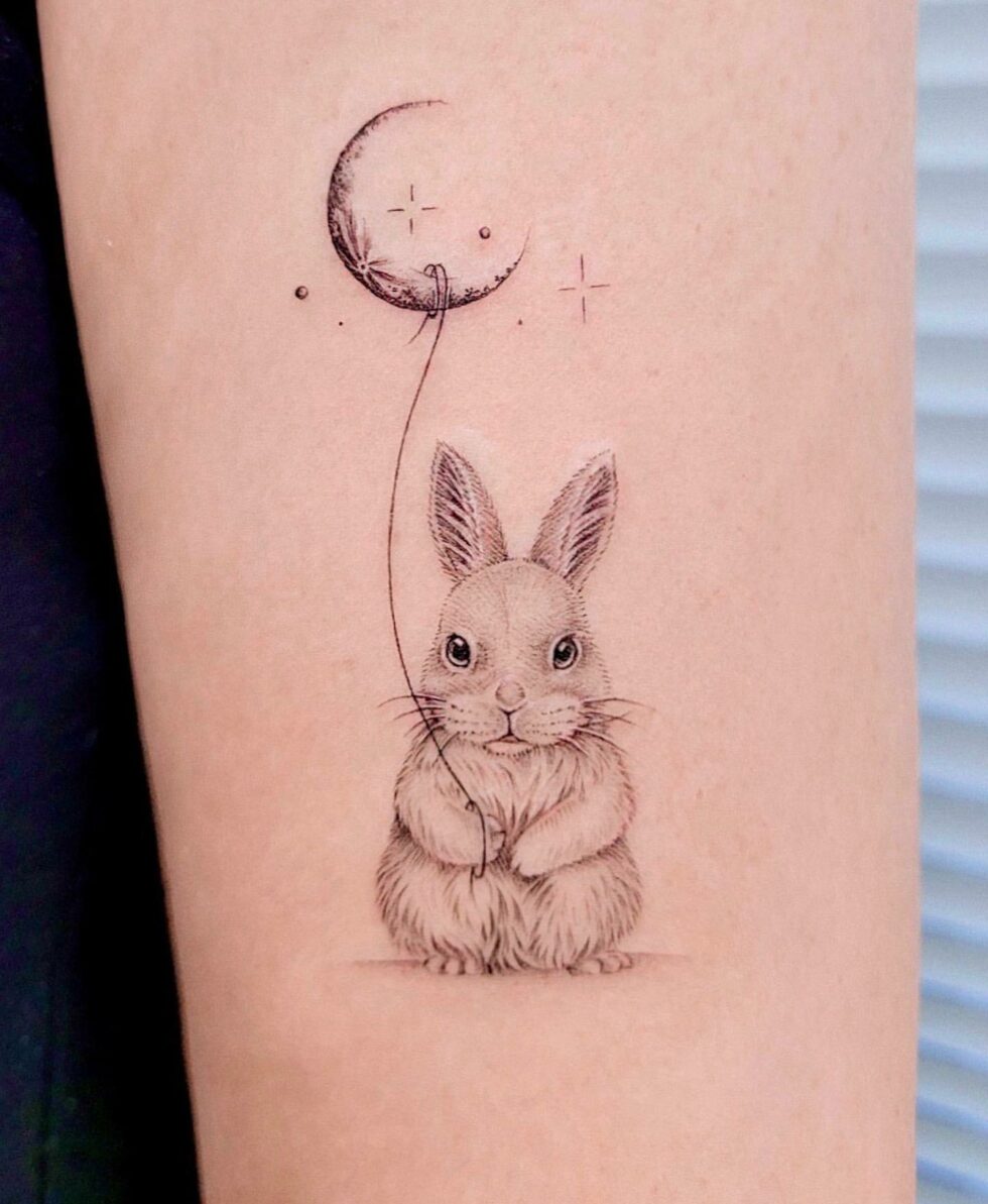29 Lovely Rabbit Tattoo Ideas for Men and Women in 2024