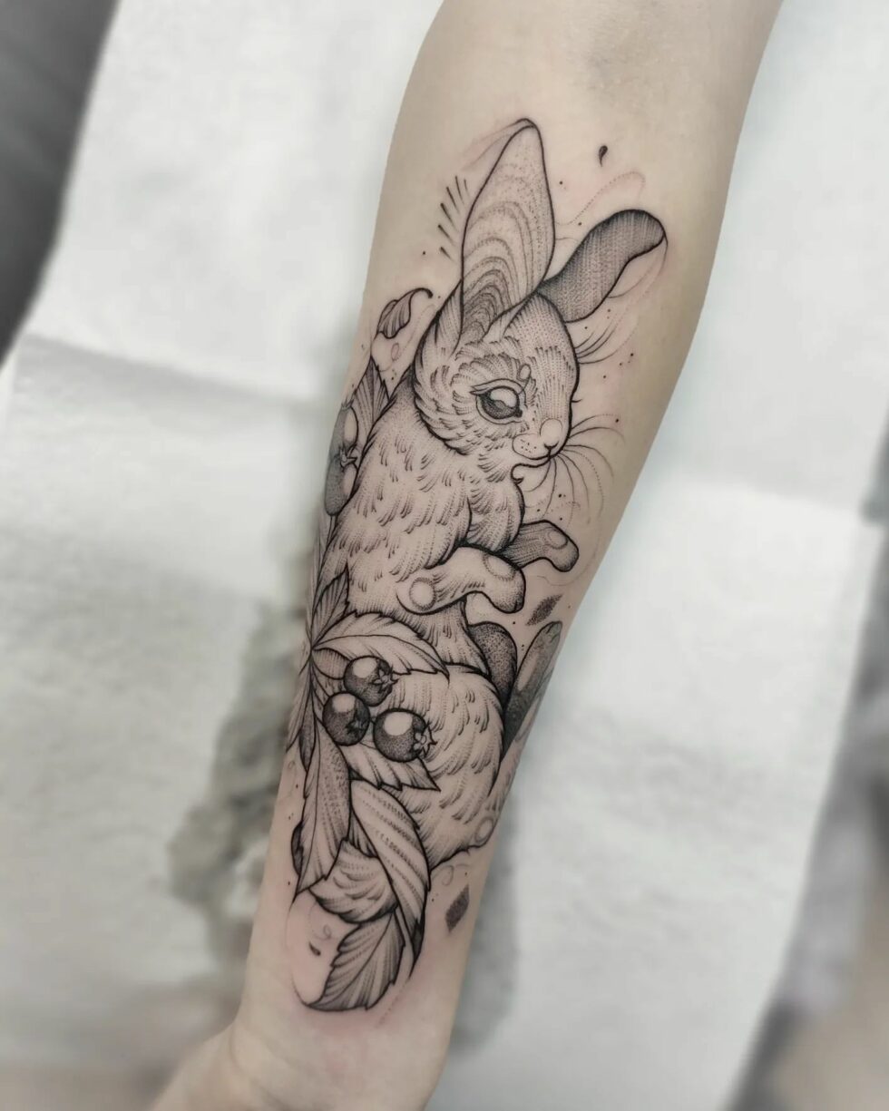 29 Lovely Rabbit Tattoo Ideas for Men and Women in 2024