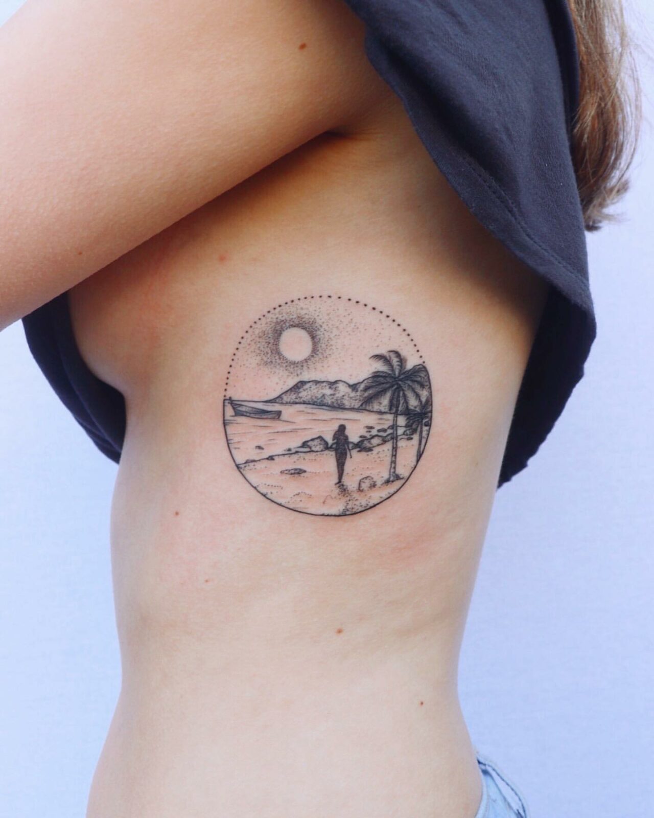 29 Calming and Beautiful Beach Tattoo Ideas in 2023