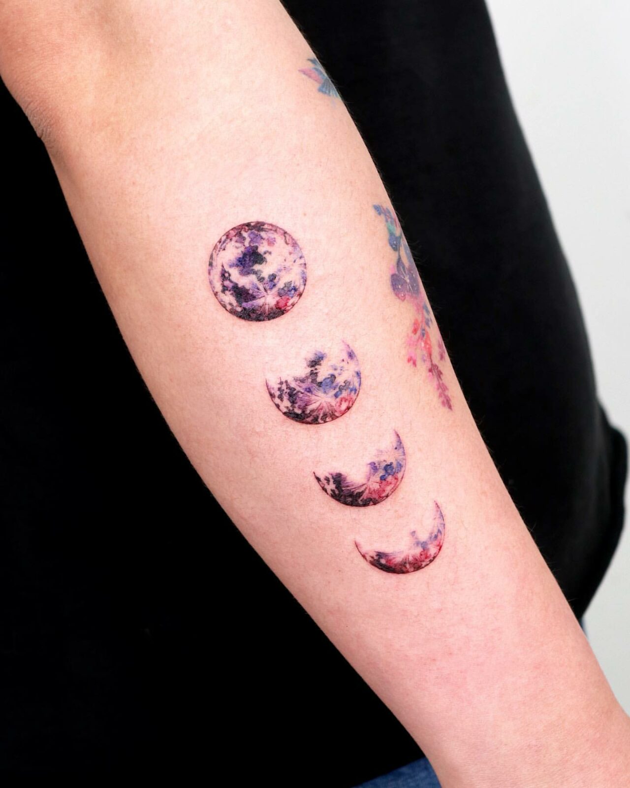 30 Awesome Moon Phases Tattoo Ideas for Men & Women in 2023