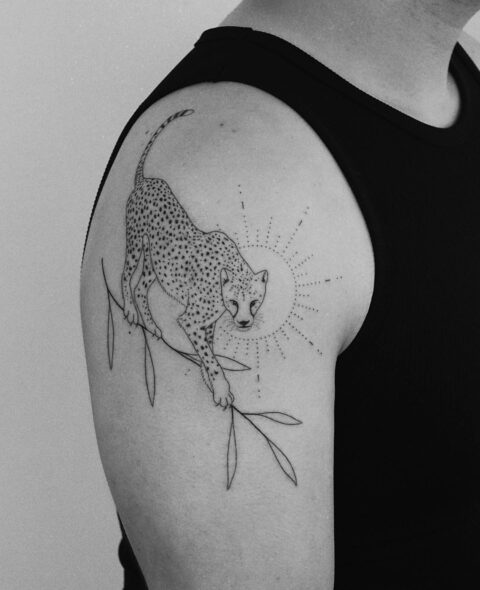 30 Daring Cheetah Tattoo Ideas for Men & Women in 2024