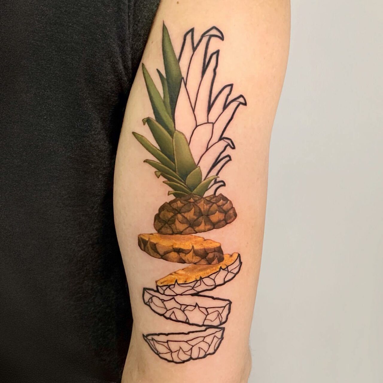 22 Creative Pineapple Tattoo Ideas for Men & Women in 2023