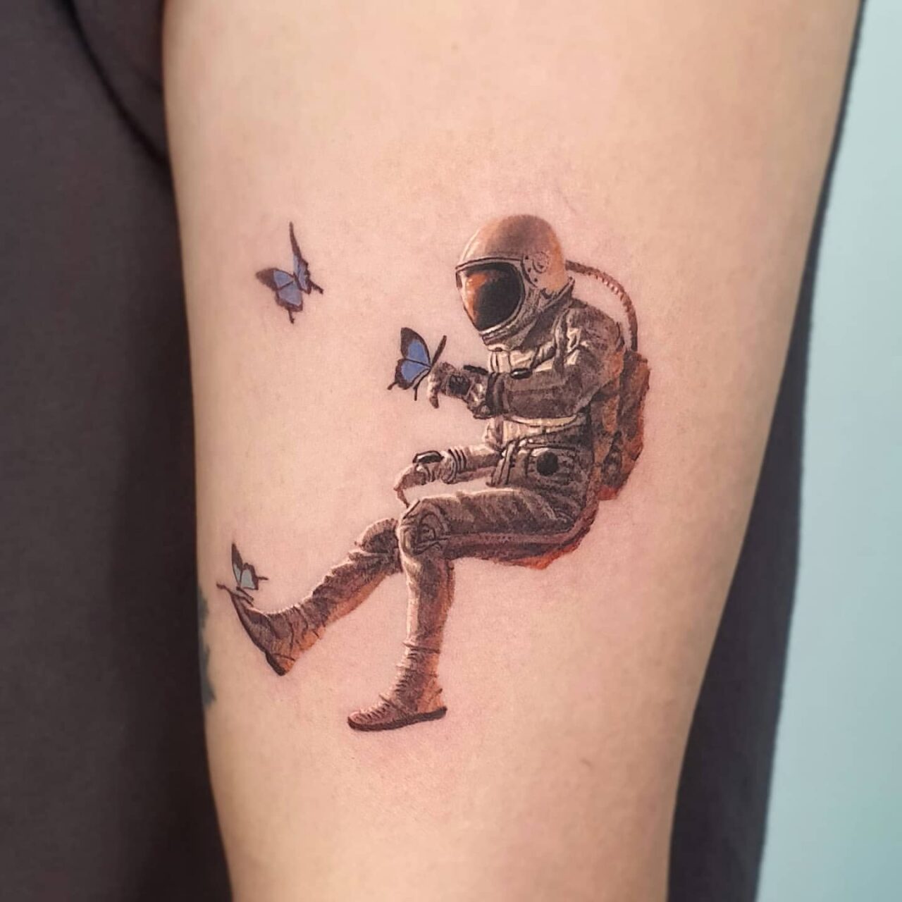 30 Out of this World Astronaut Tattoo Ideas for Men & Women in 2023