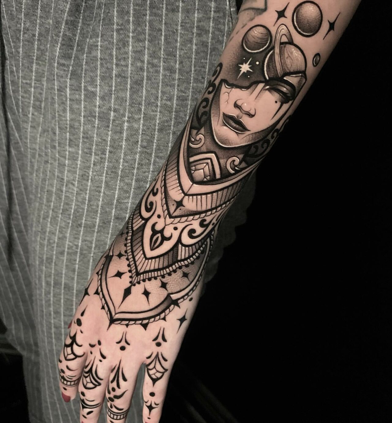 30+ Breathtaking Planet Tattoo Ideas for Men & Women in 2024