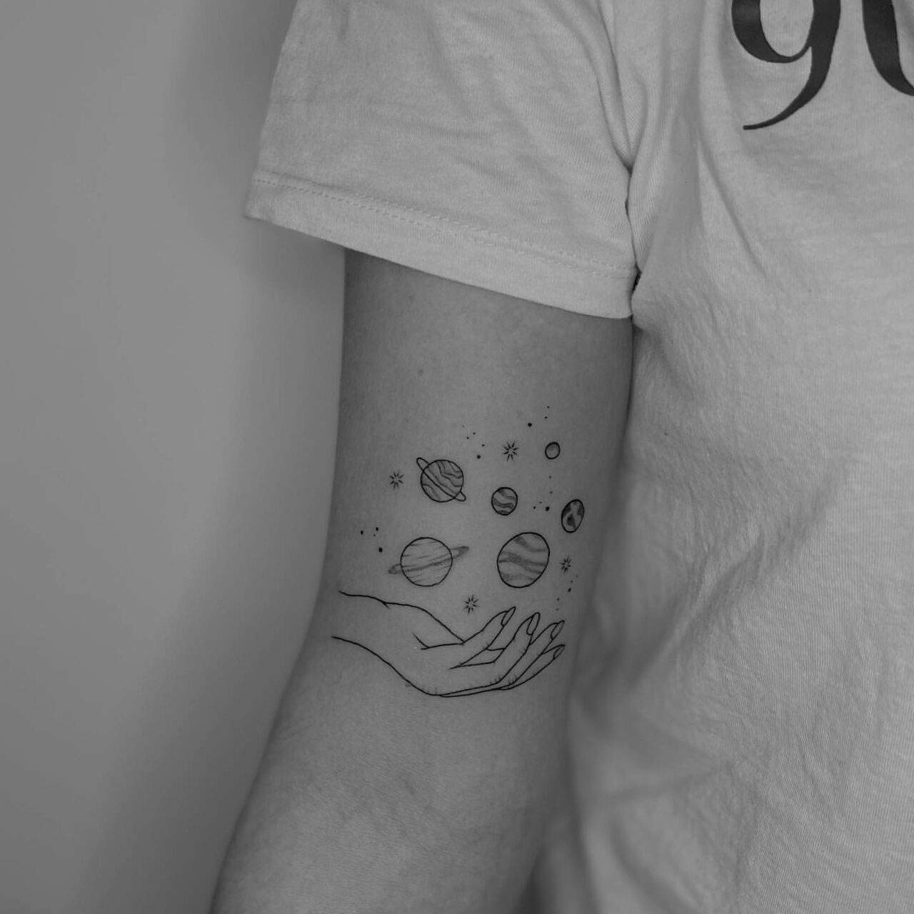 30+ Breathtaking Planet Tattoo Ideas for Men & Women in 2024