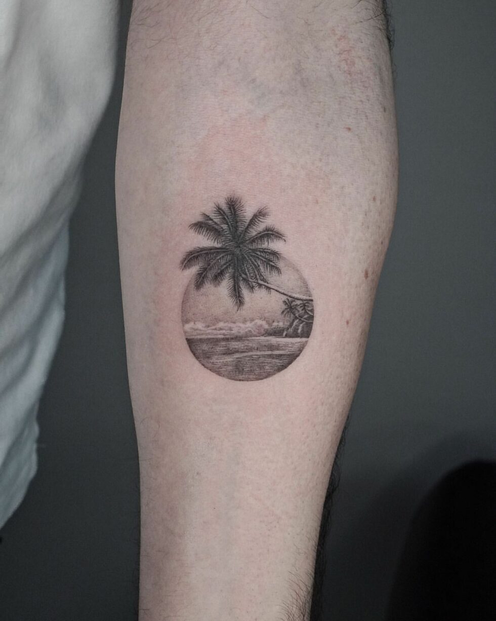 29 Calming and Beautiful Beach Tattoo Ideas in 2023