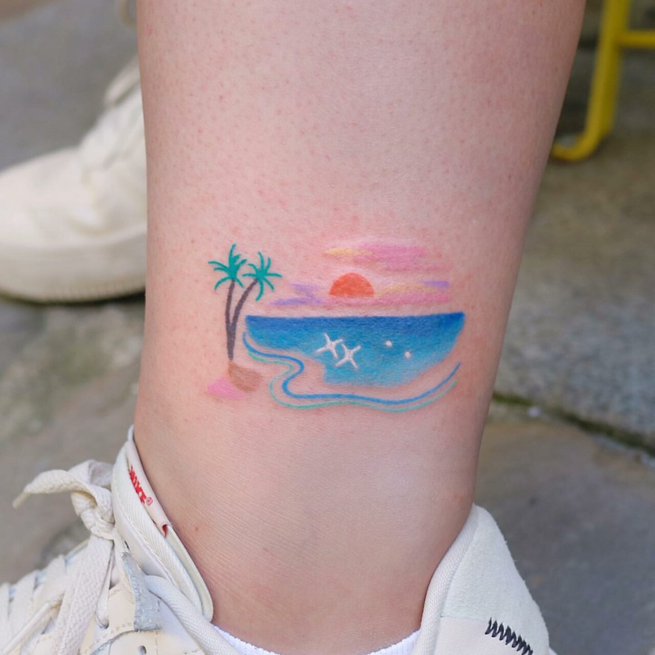 29 Calming and Beautiful Beach Tattoo Ideas in 2023