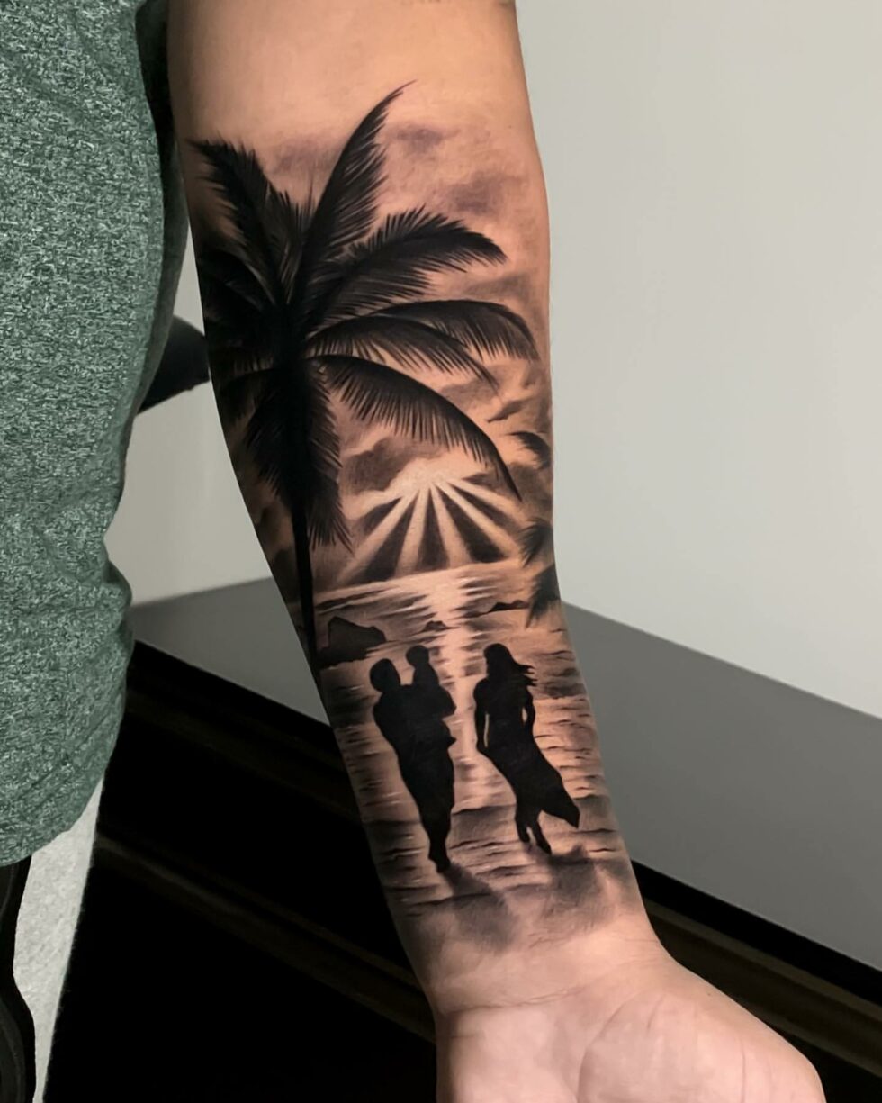 29 Calming and Beautiful Beach Tattoo Ideas in 2023