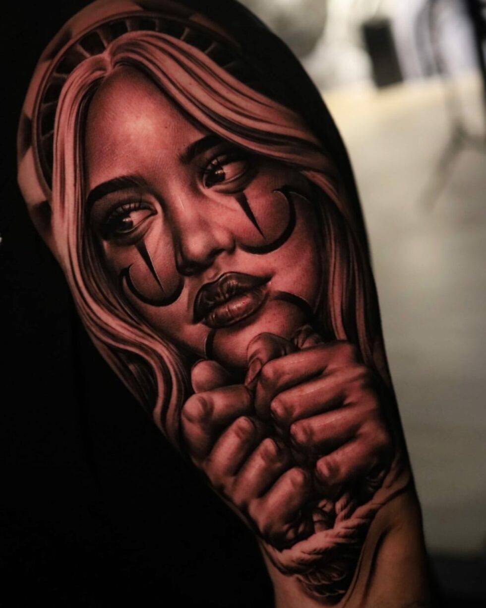 25 Exceptional Chicano Tattoo Ideas for Men & Women in 2023