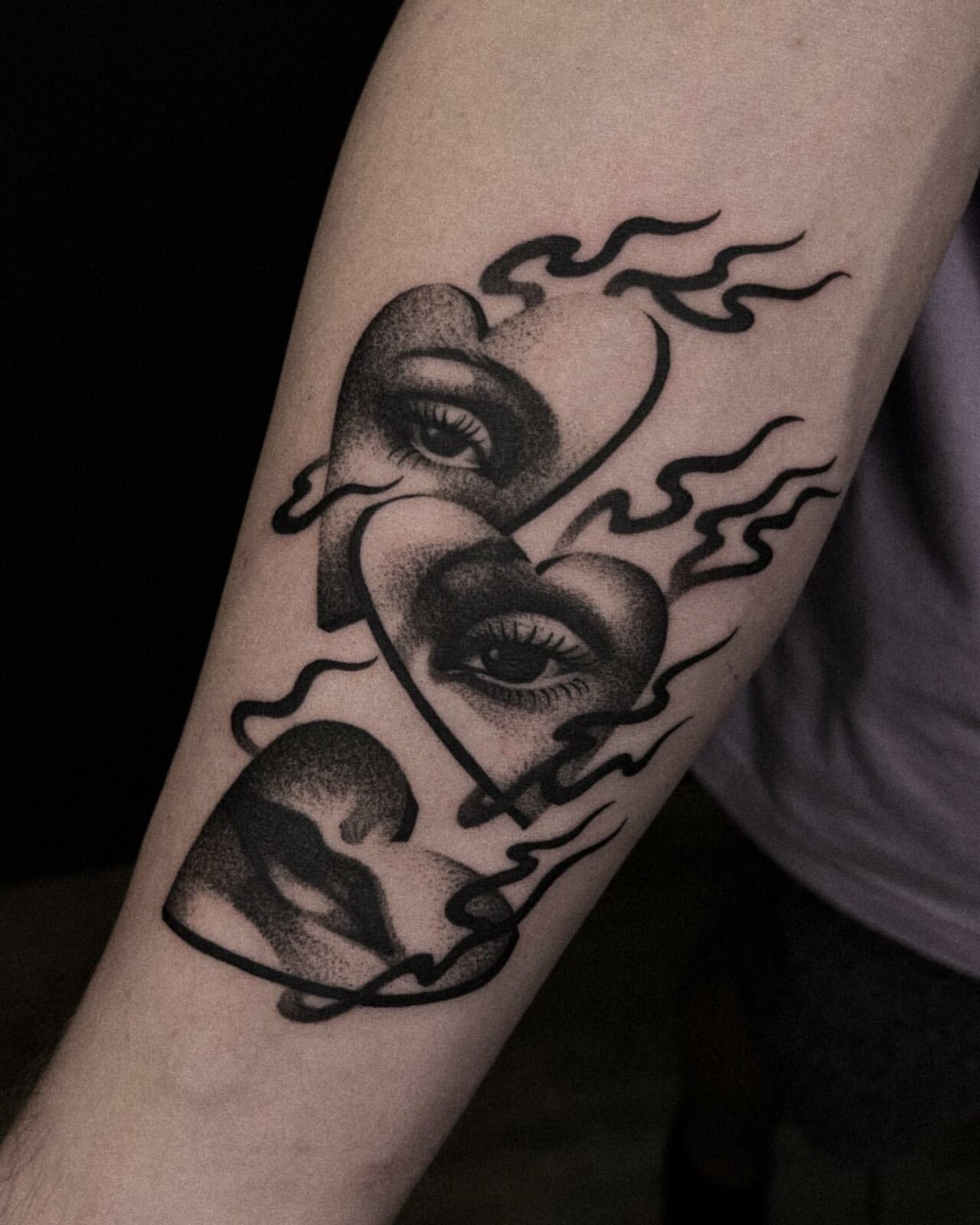 27 Daring Blackwork Tattoo Ideas For Men Women In 2024