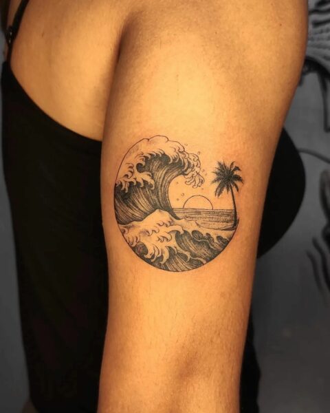 29 Calming and Beautiful Beach Tattoo Ideas in 2023