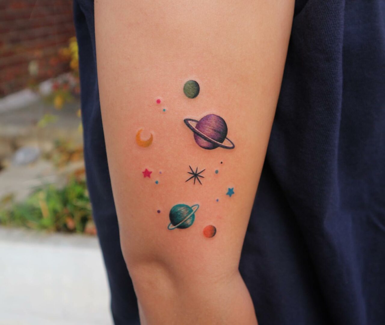 30+ Mesmerizing Galaxy Tattoo Ideas for Men & Women in 2024