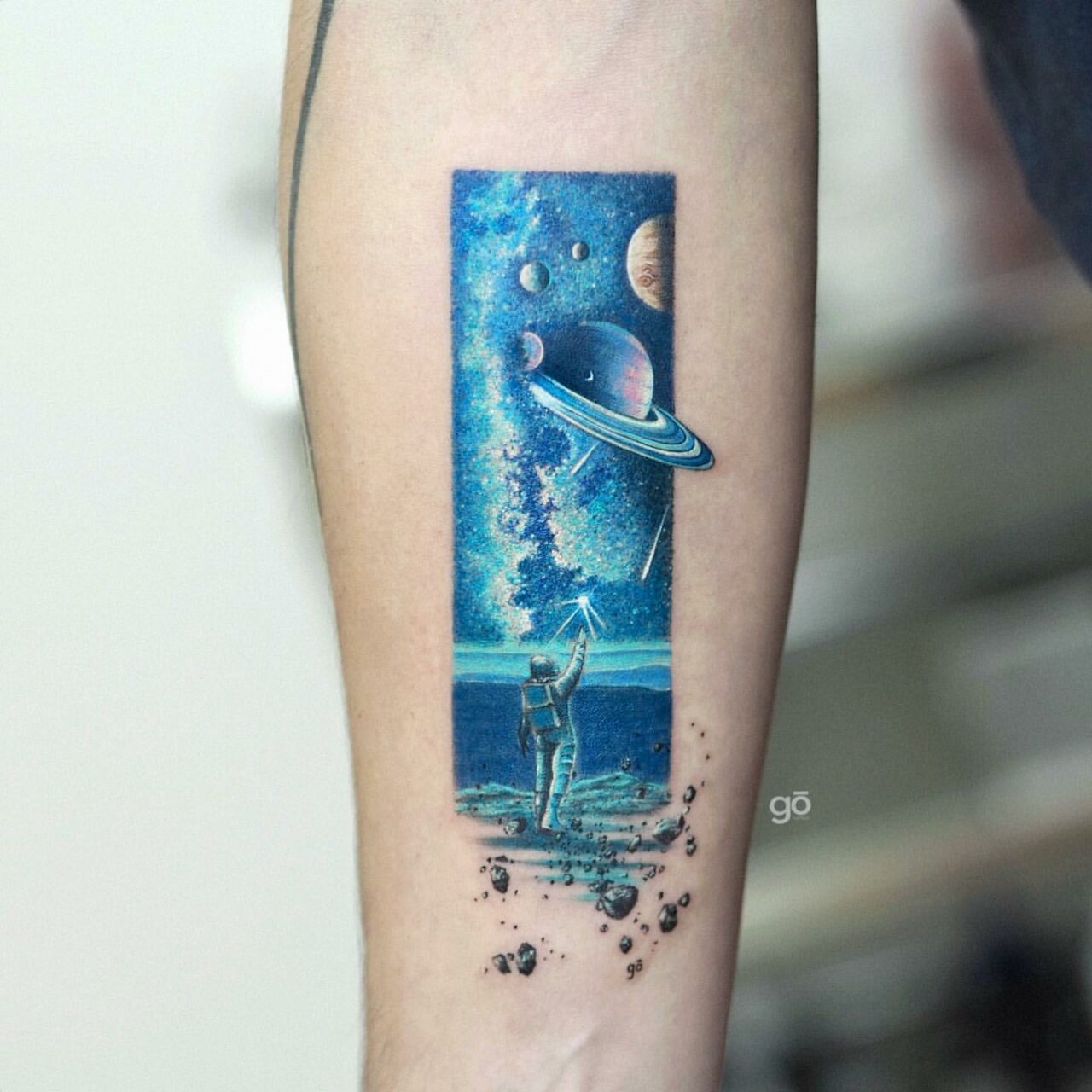 30+ Mesmerizing Galaxy Tattoo Ideas for Men & Women in 2024