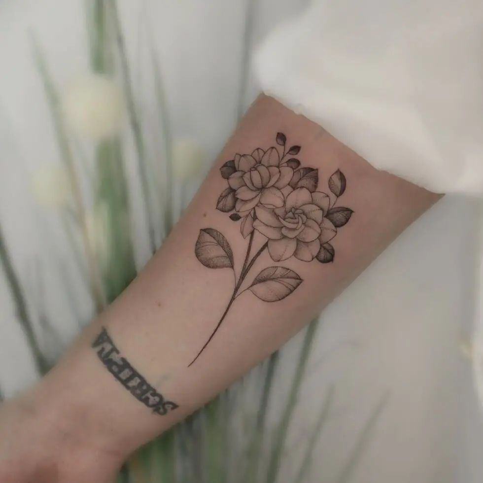 26 Stunning Gardenia Tattoo Ideas to Inspire You in 2024