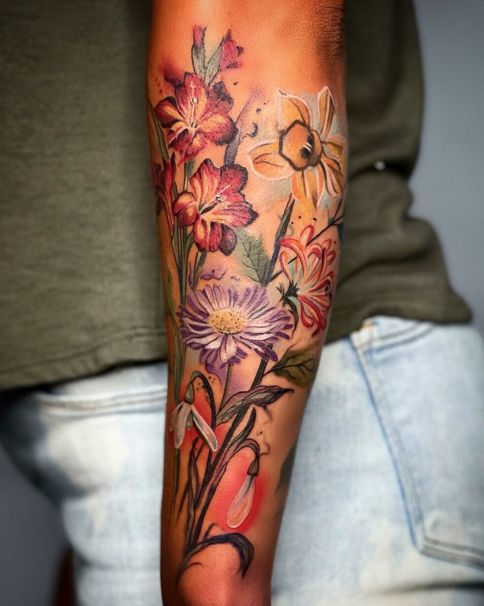 25 Incredible Gladiolus Tattoo Ideas to Inspire You in 2024