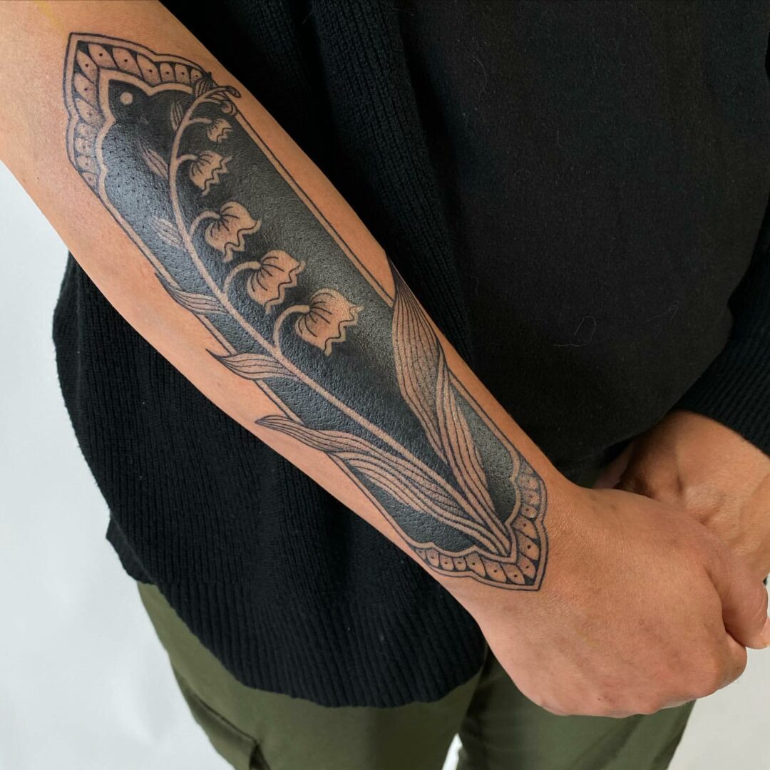 28 Lovely Lily Of The Valley Tattoo Ideas to Inspire You in 2023