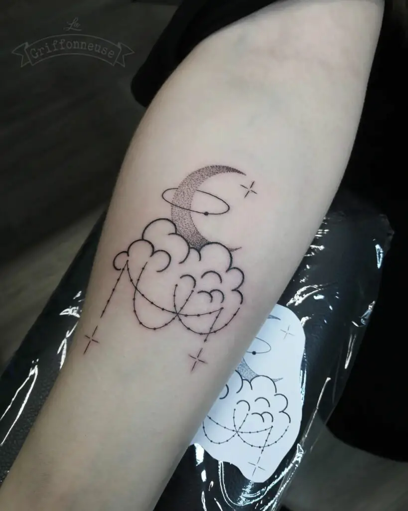 29 Inspiring Cloud Tattoo Ideas for Men & Women in 2023