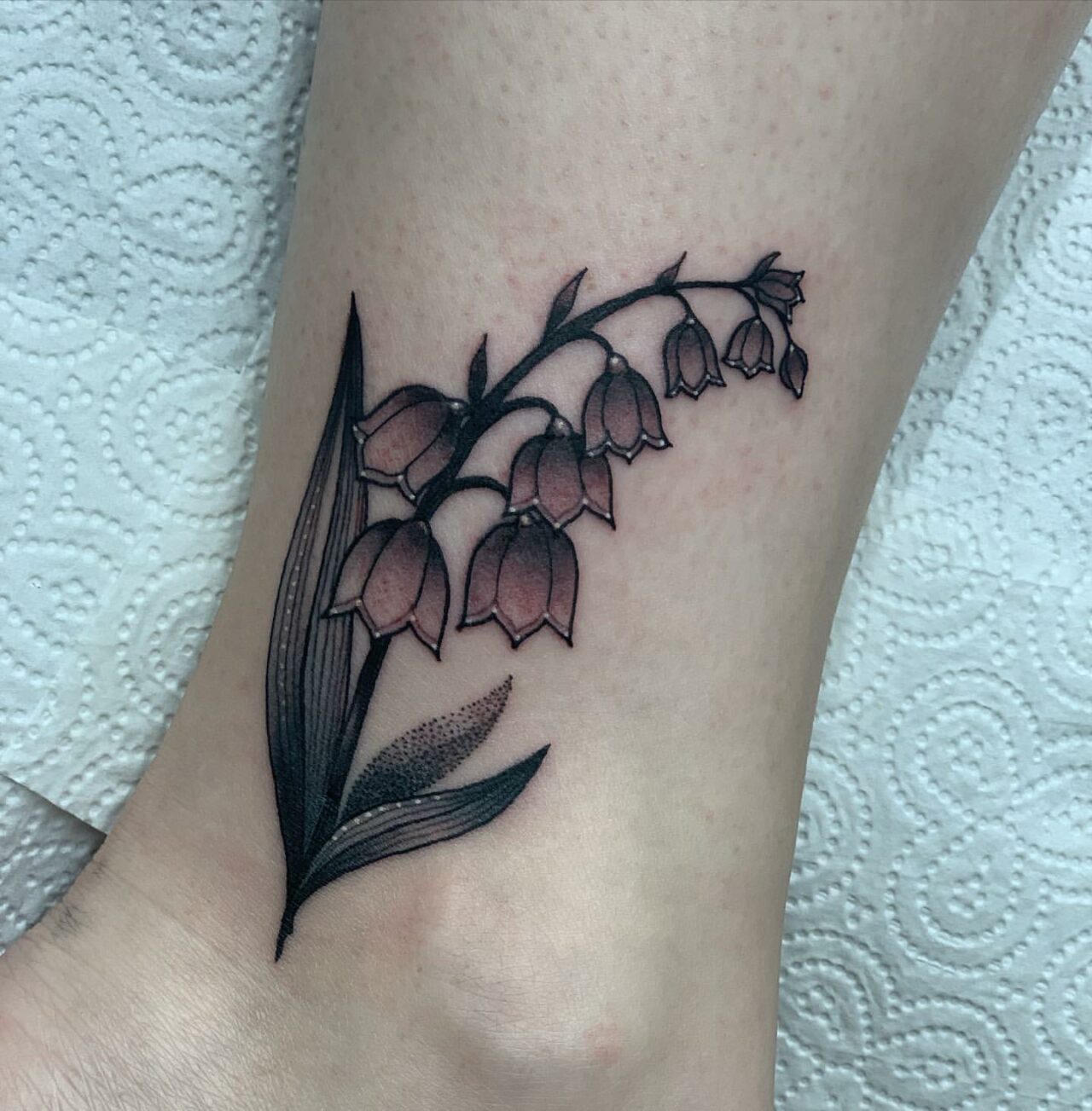 28 Lovely Lily Of The Valley Tattoo Ideas to Inspire You in 2024